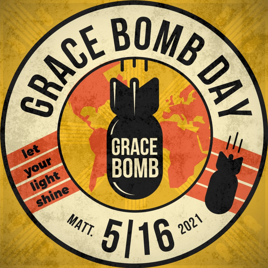 Second annual Grace Bomb Day May 16: Inspires sharing love of Jesus in ...